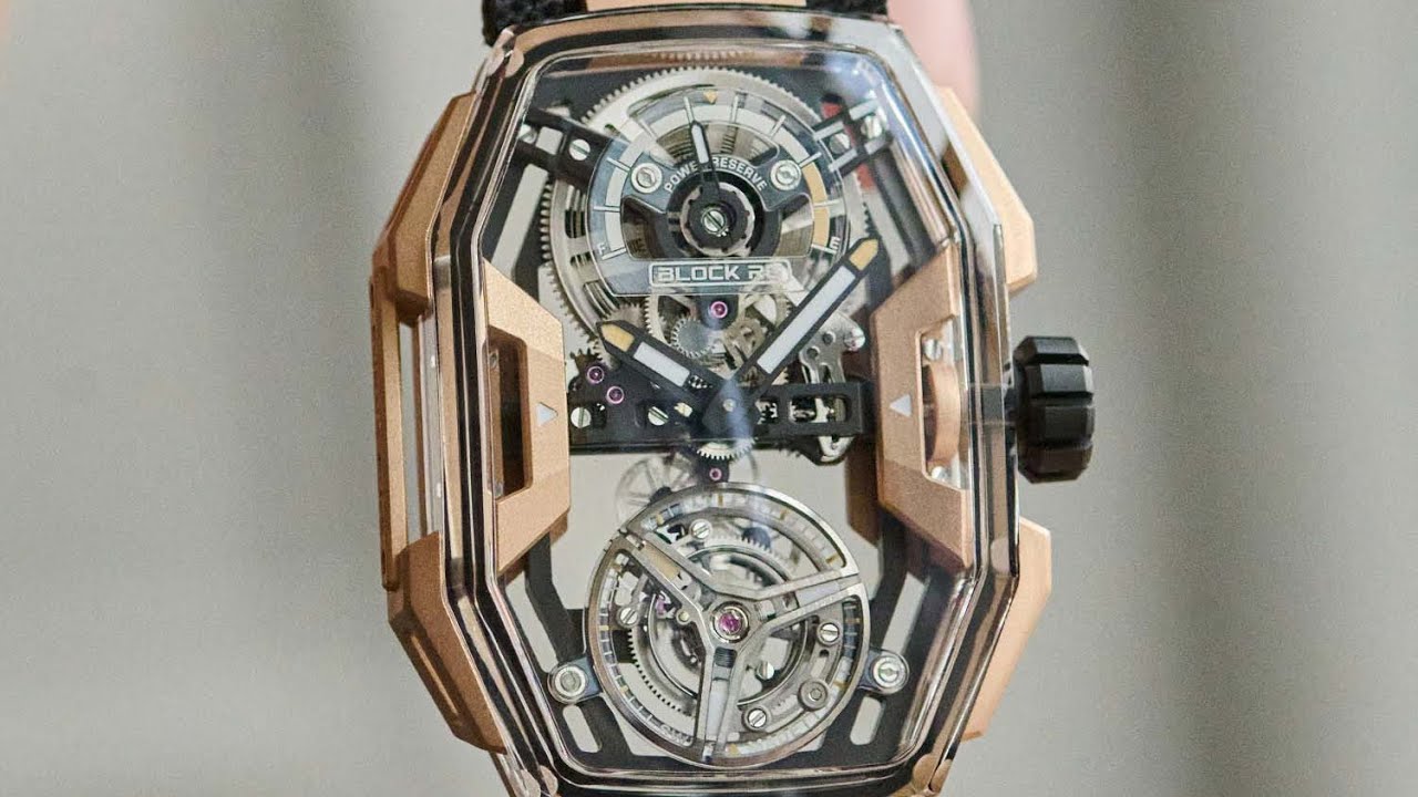 The new Block RG Radical Stealth Tourbillon - YouTube