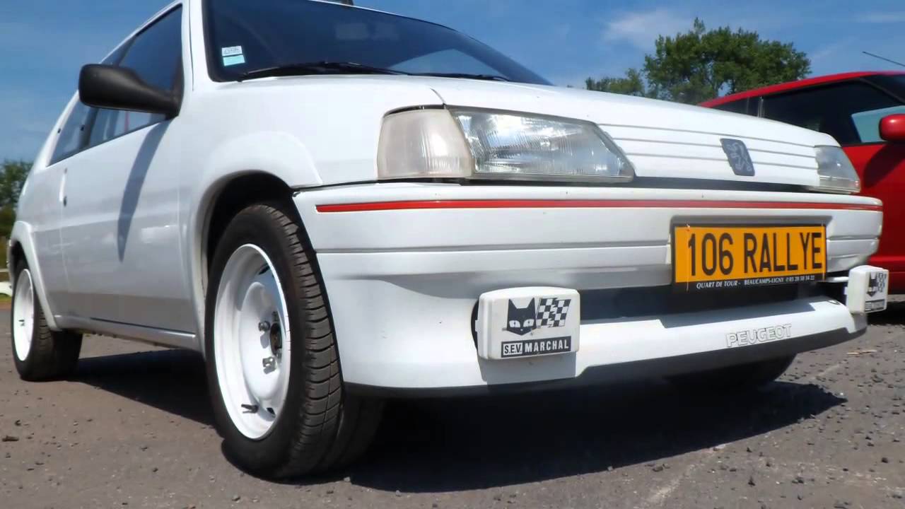 Peugeot 106 Rallye (présentation+essais) - YouTube