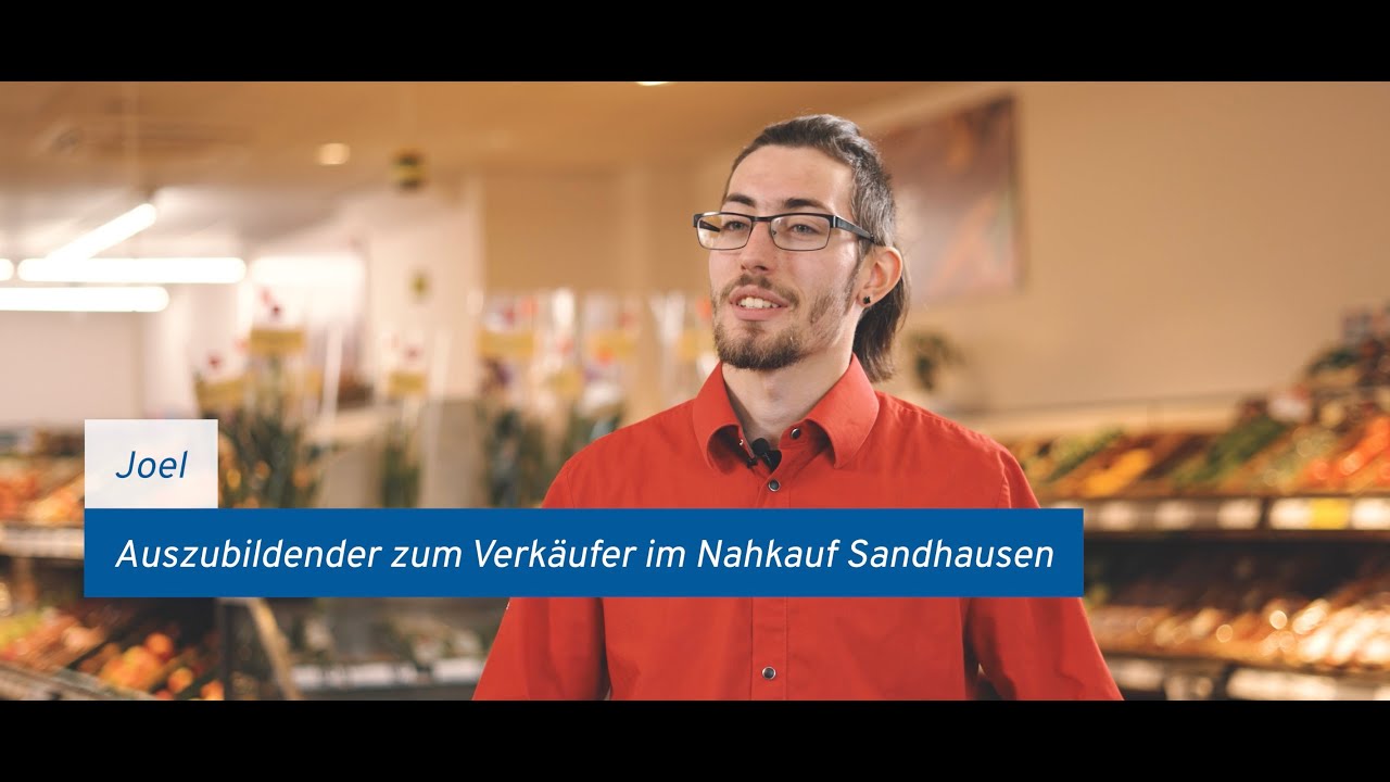Sofia & Joel: Ausbildung in einem inklusiven Supermarkt - YouTube