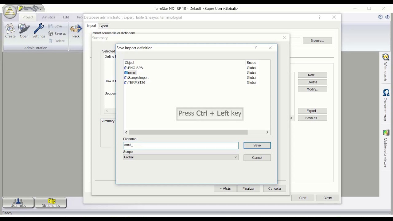 How to import terminology to Transit NXT - YouTube
