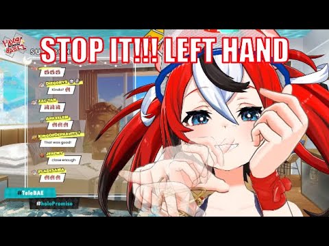 Bae tried to make heart sign with her cursed hands【Baelz/HololiveEN ...
