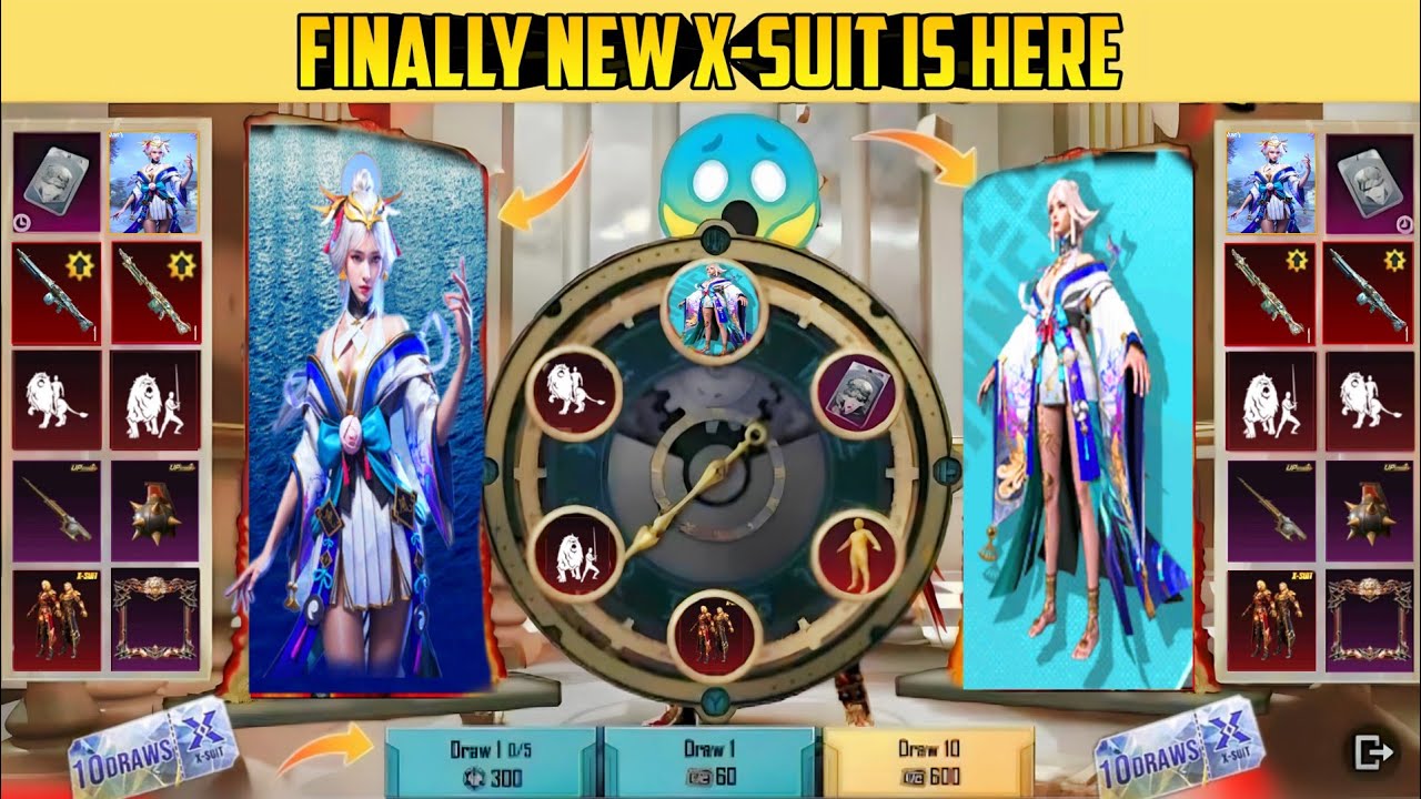 😱 Finally Galadria X-Suit Is Here | Free Ultimate X-Suit & Extra ...