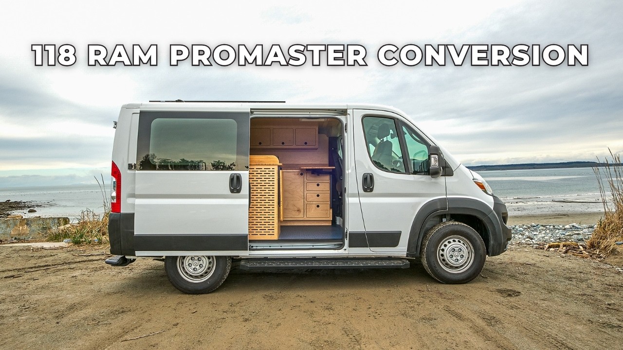 RAM ProMaster 118 Custom Van Conversion Tour | Small Van, Big Features ...
