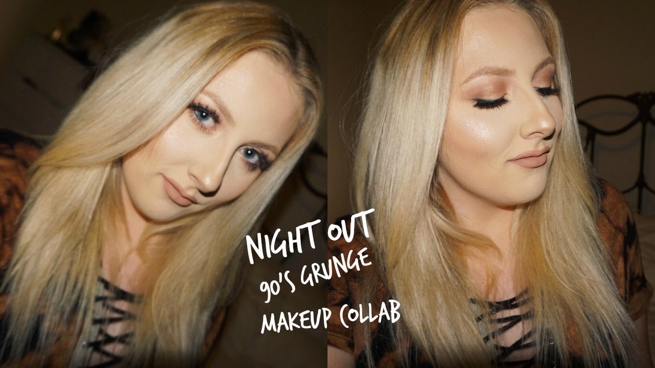 Night Time Grunge Makeup Collab W/ Katelyn Nelson - YouTube