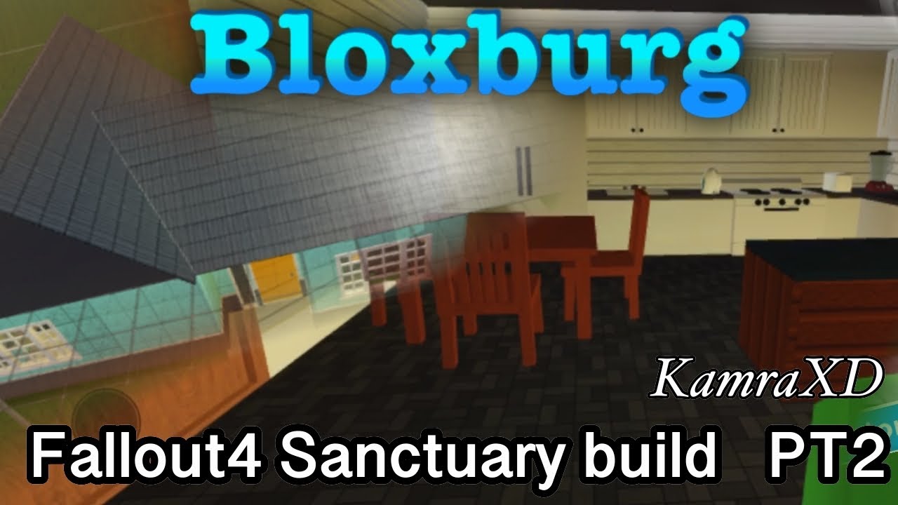 Bloxburg Sanctuary Build from Fallout 4 Part 2 - YouTube