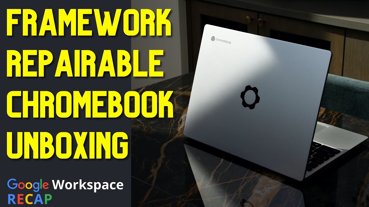First look at the completely repairable Framework Chromebook! We ...