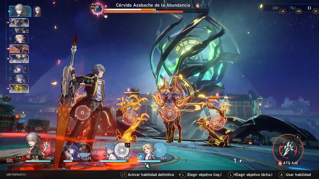 Honkai Star Rail Deer Boss Battle - Batalla contra Cervido Azabache de ...