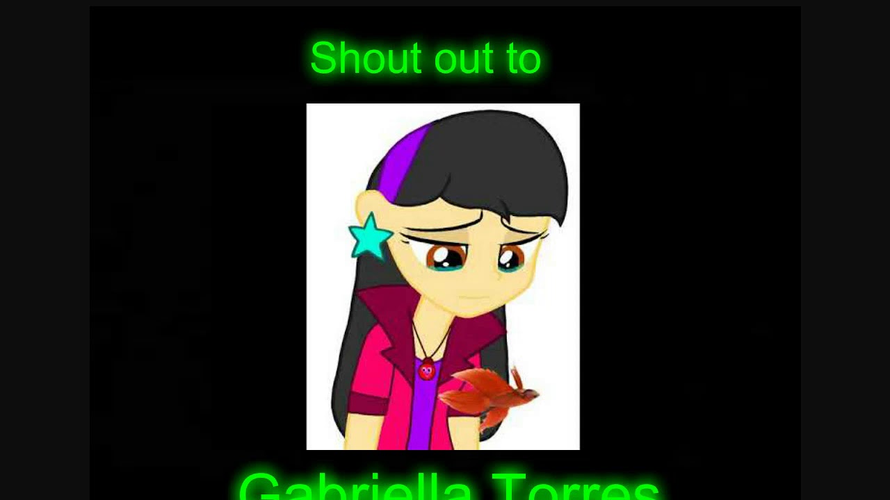 My shout out to gabriella Torres (channel link at the Descriptions ...