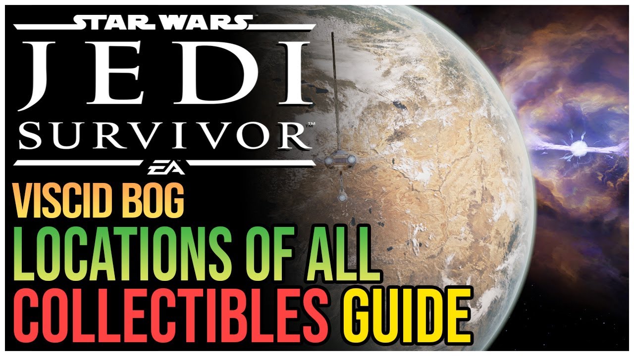 All Viscid Bog Collectibles Star Wars Jedi Survivor - YouTube