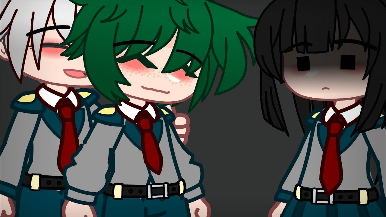 ' when Midoriya and Todoroki keeps on flirting with each other-😏😳 ...