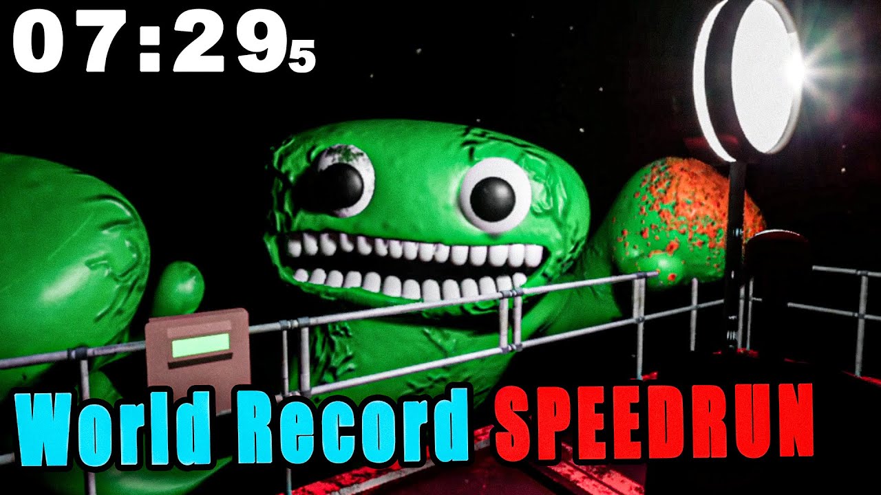 World Record SPEEDRUN - Full Game in Garten of Banban - YouTube