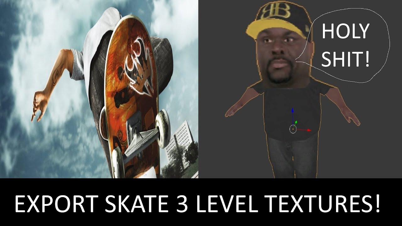 How To Extract Skate 2 and 3 LEVEL/MAP TEXTURES! [Tutorial] - YouTube