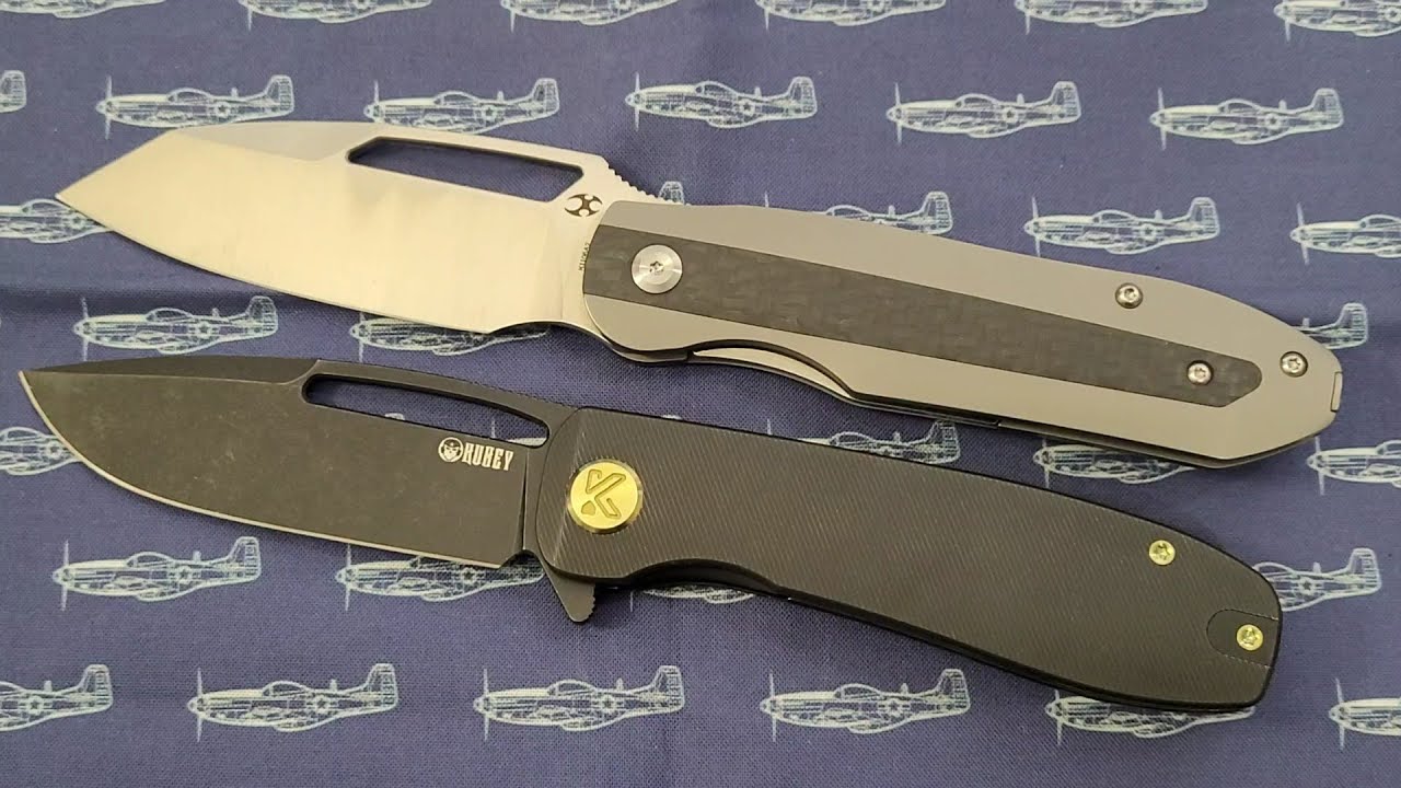 A Dynamic Duo Of Designs From Tempest Knives - YouTube