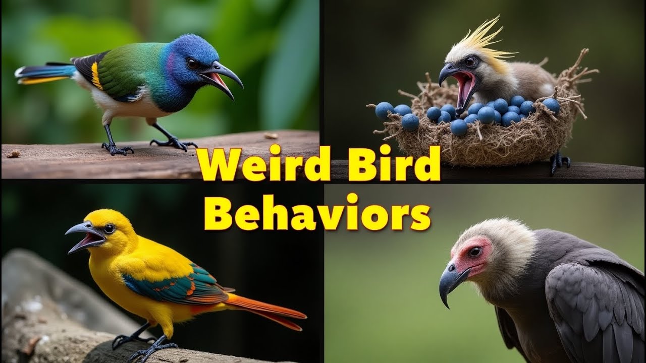 Top 10 Weirdest Bird Behaviors 🐦🤯 | You Won’t Believe #3 ...