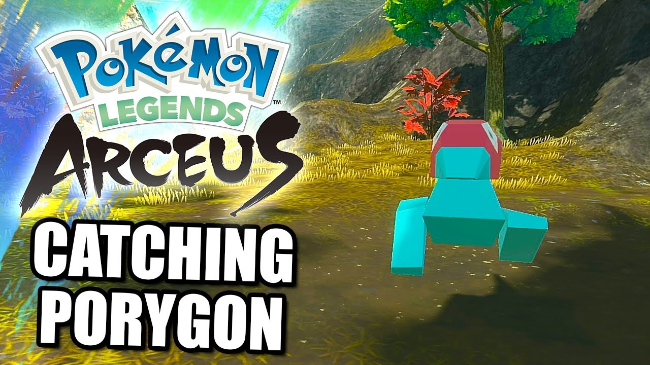 POKEMON LEGENDS ARCEUS: HOW TO CATCH NO 133 PORYGON - YouTube