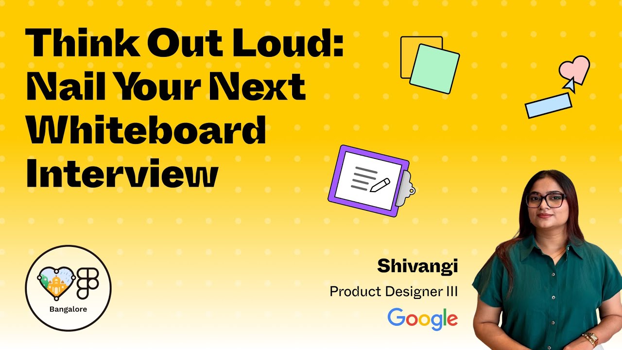 🎯 Think Out Loud: Nail Your Next Whiteboard Interview - YouTube
