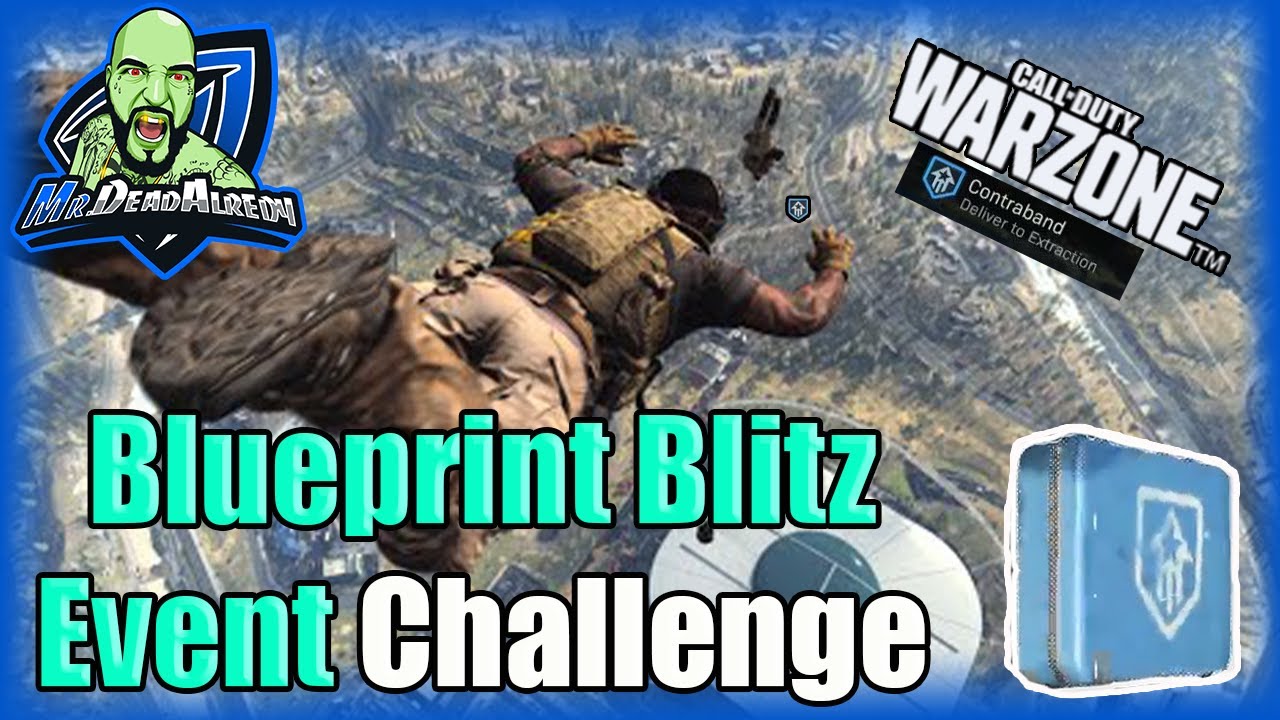 Call Of Duty Warzone Blueprint Blitz Event Challenge - YouTube