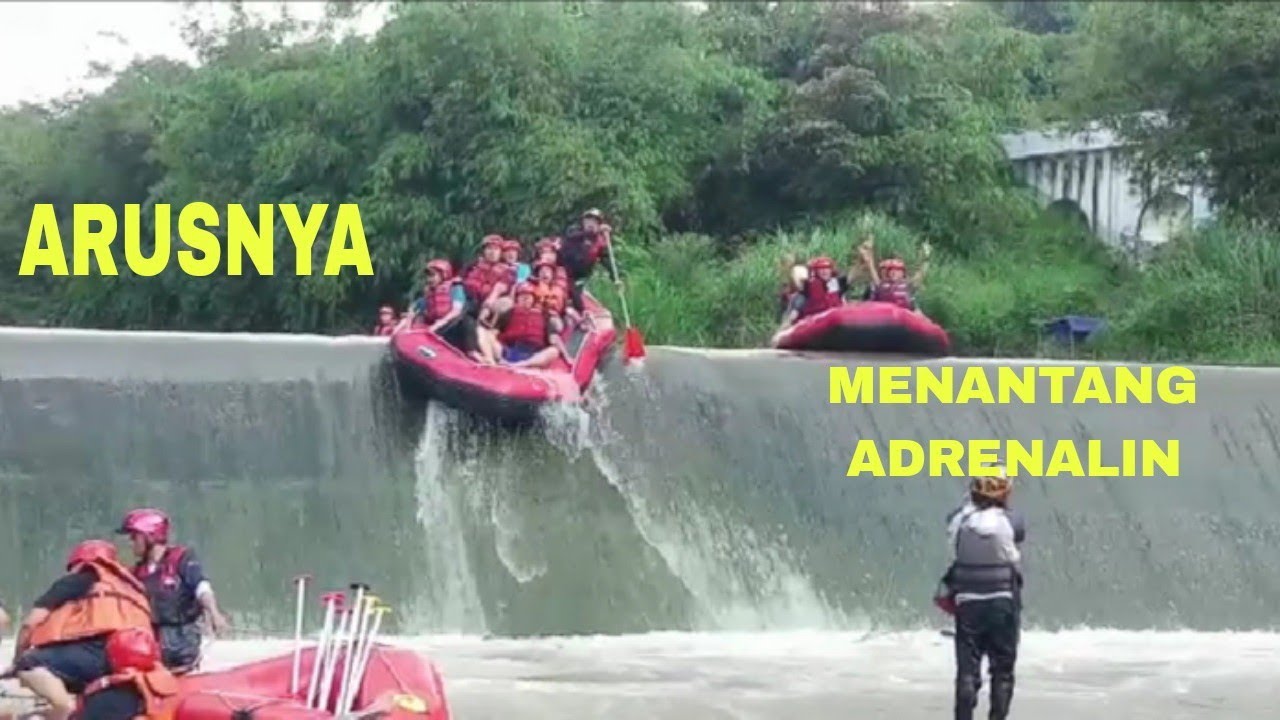 RAFTING DI SENTUL BOGOR ARUS & MEDANYA MENANTANG ADRENALIN - YouTube