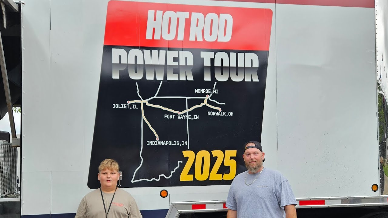Hot Rod Power Tour 2025. Day 0 checking in - YouTube