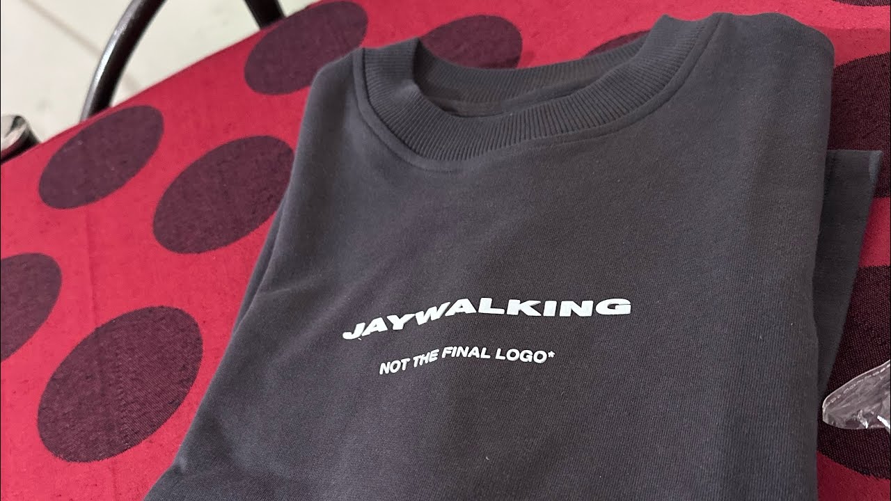 Unpacking ||JAYWALKING BASIC SHIRT || Review Vlog || @jaywalking9189 - YouTube