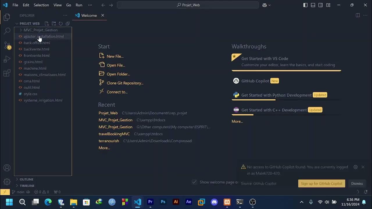 guide github+vscode (branches et merges) - YouTube