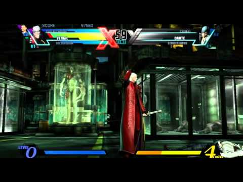 Ultimate Marvel vs. Capcom 3 - Phoenix Wright/Doctor Doom/Vergil ...