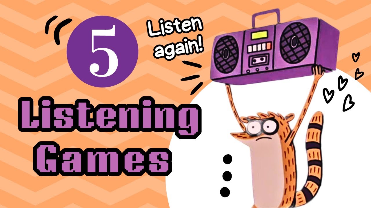 The BEST 5 Listening Activities/ Games for English Class👾 - YouTube