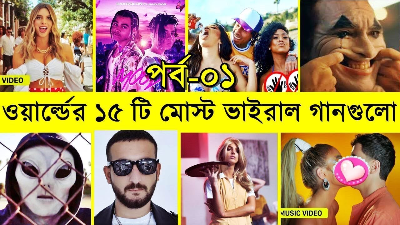 World's most viral songs - 24kGoldn - Mood - Sub Urban - Cradles - Lele ...