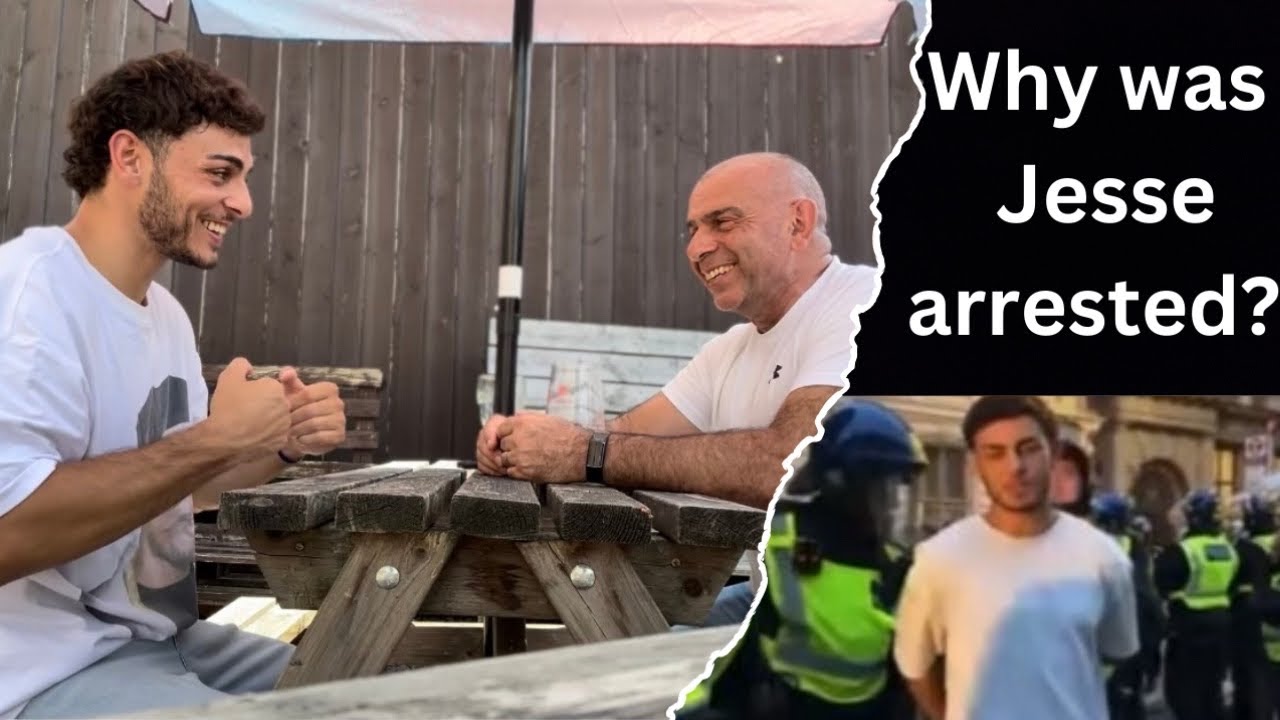 Why was Jesse Clarke arrested at Parliament street protest? - YouTube