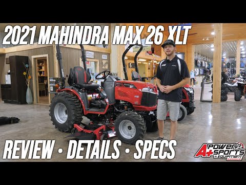 2021 Mahindra MAX 26 XLT Review, Details, Specs! - YouTube
