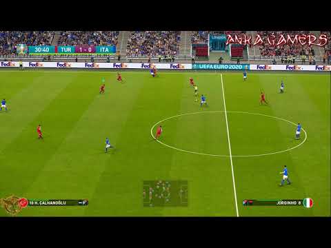PES 2020 Euro 2020 Türkiye   İtalya Final