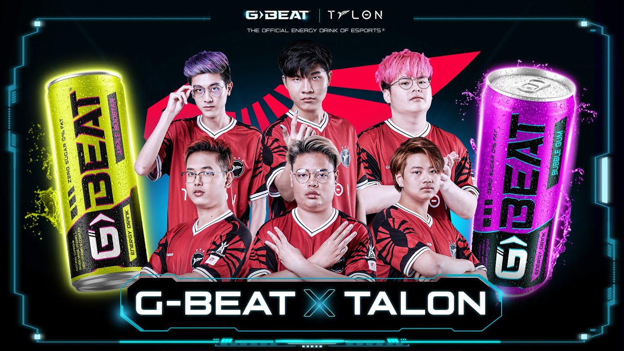 G-BEAT Official Energy Drink of Talon Esports TH - YouTube
