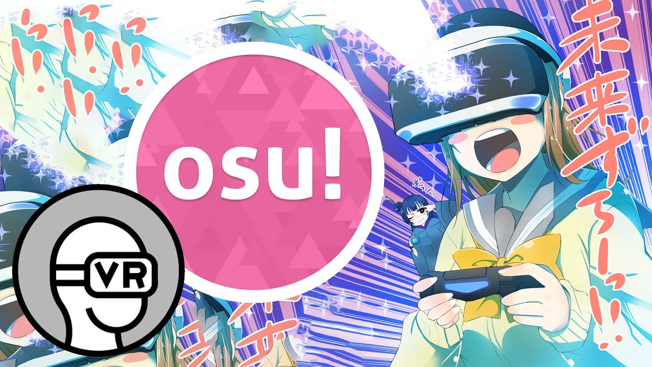 OSU! IN VR - McOsu! - YouTube