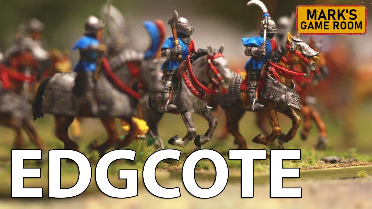 Battle of Edgcote Wargame | Mark's Game Room - YouTube