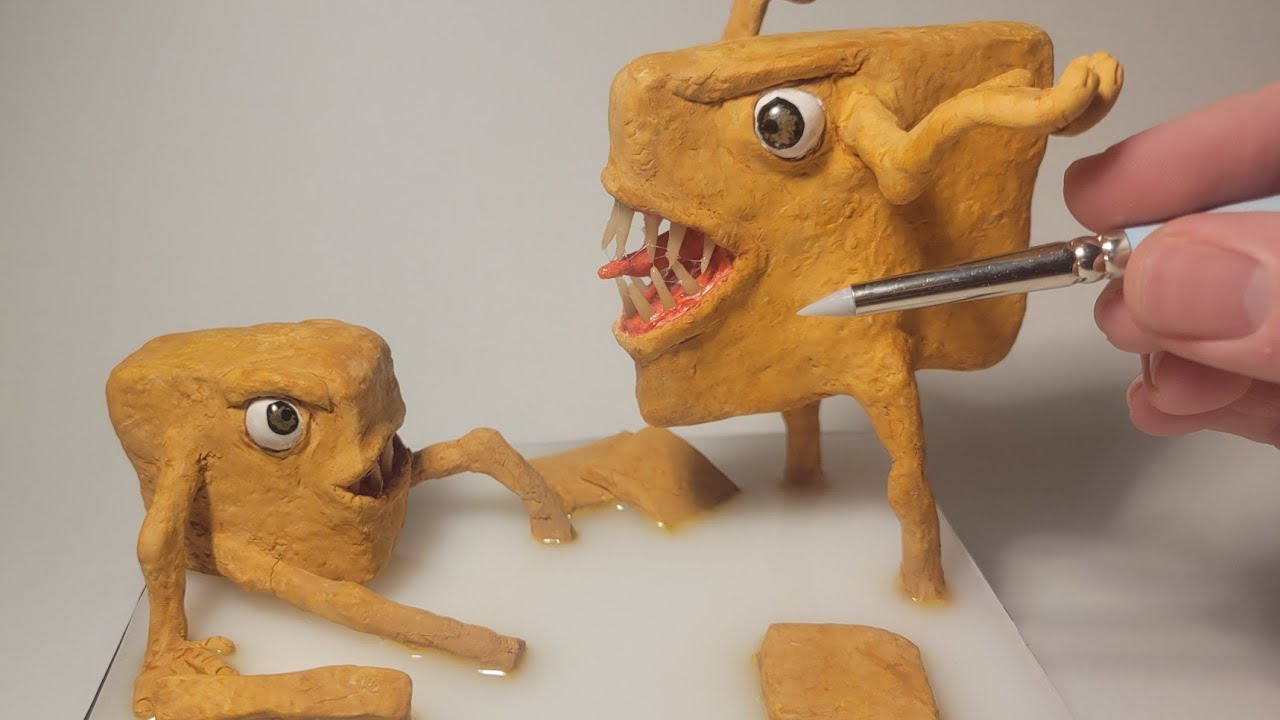 I Made Cinnamon Toast Crunch, but it's Different | Polymer Clay | - YouTube