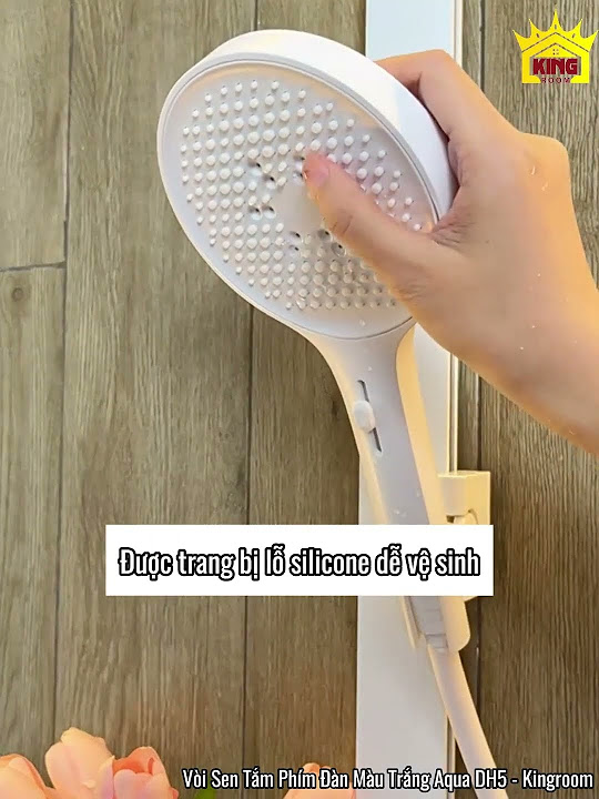 Vòi Sen Tắm Phím Đàn Màu Trắng Aqua DH5 - YouTube