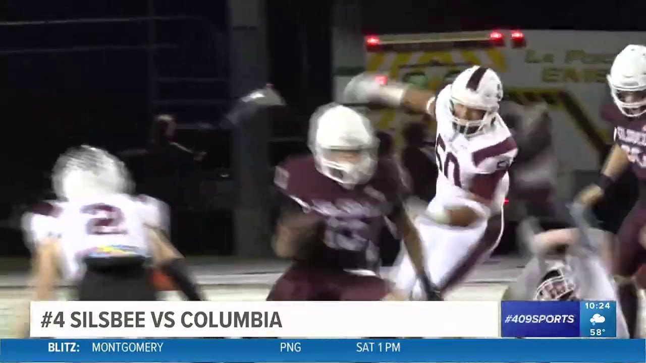 Silsbee High School takes out Columbia 34 - 10 - YouTube