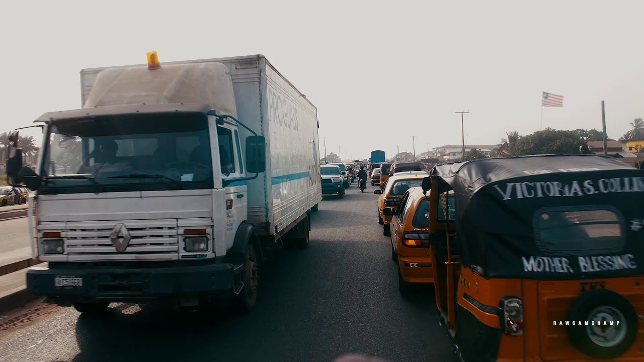 Bike Ride On The Somalia Drive Road Monrovia, Liberia - YouTube