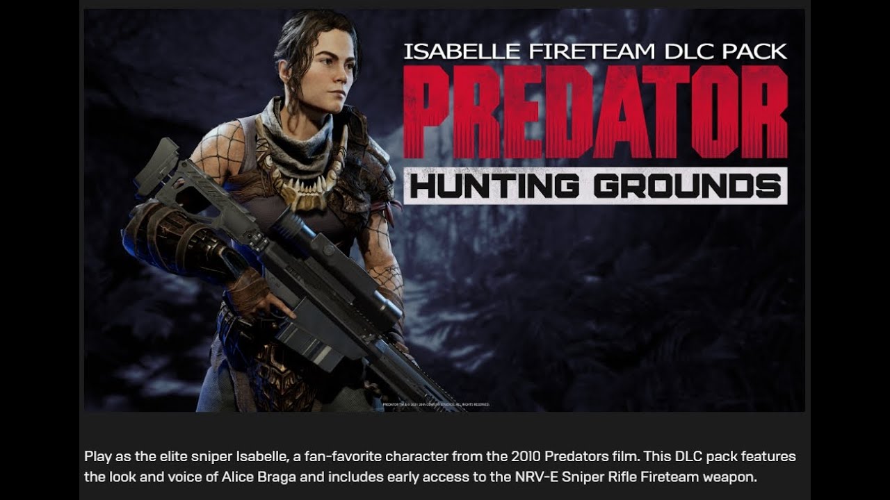 Predator Hunting Grounds: Isabelle DLC - YouTube