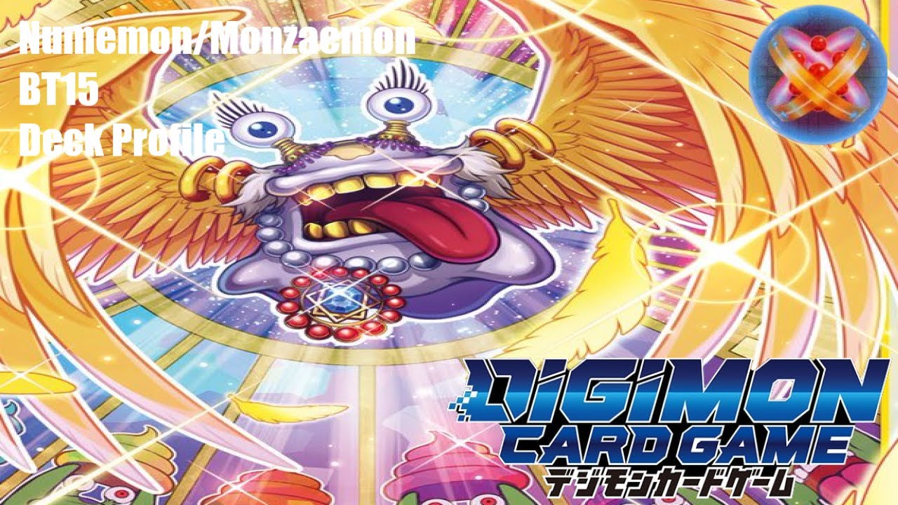 Numemon/Monzaemon BT15 Deck Profile - YouTube