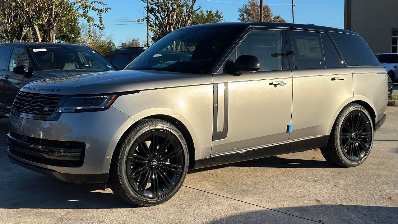 2024 Range Rover SWB P530 in SV Flux Silver w/ Caraway interior - YouTube