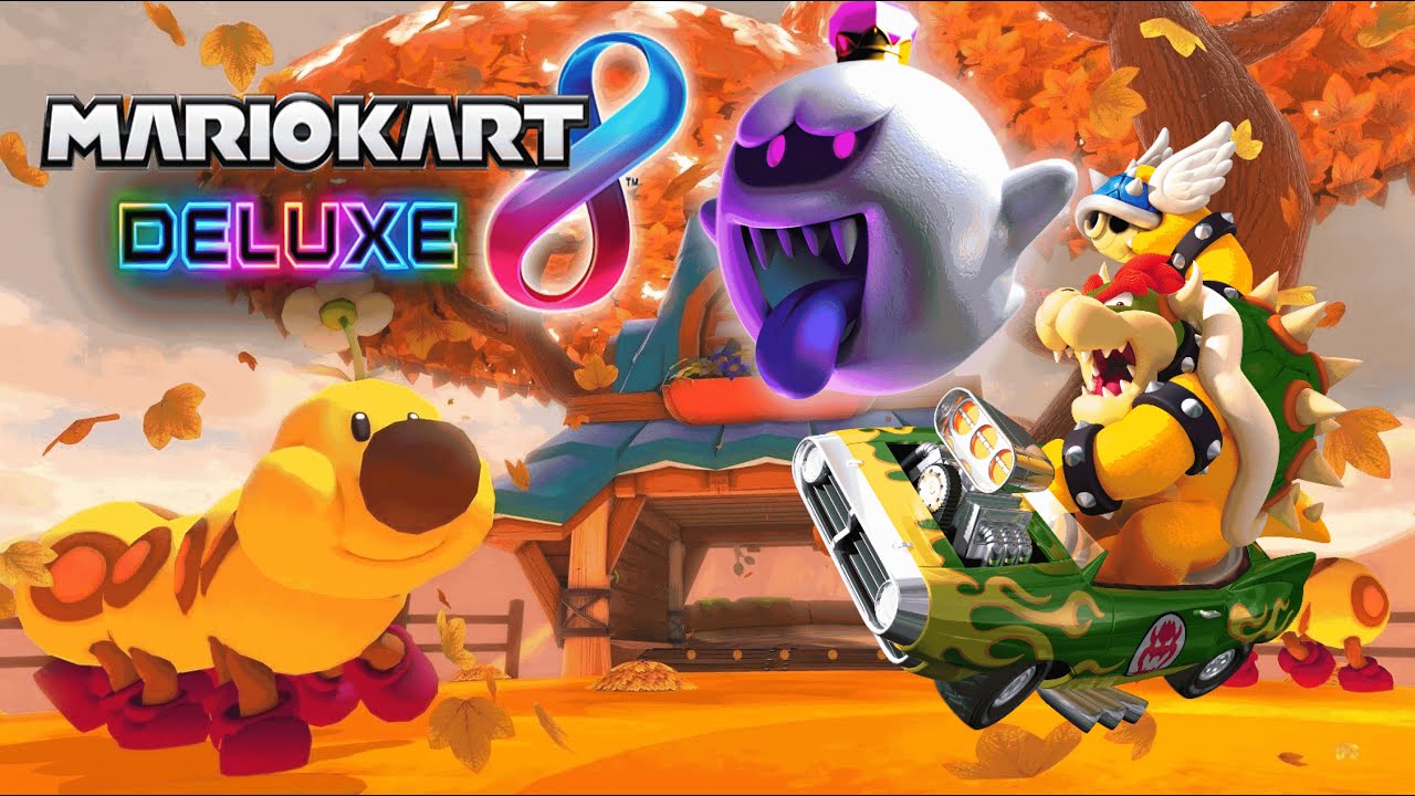 Maple Tree way finally got in! - Mario Kart 8 Deluxe Booster Courses ...