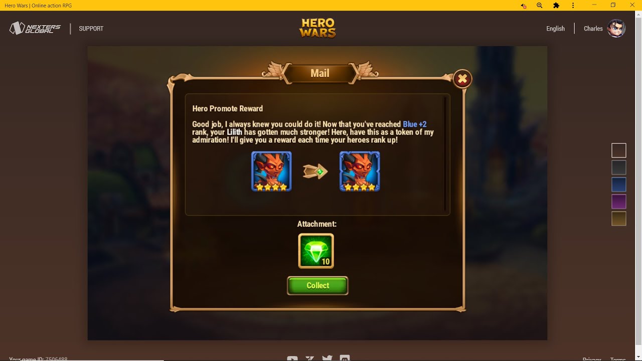 Hero Wars Online action RPG Easy emeralds - YouTube