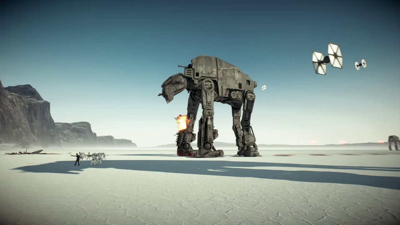 STAR WARS Battlefront II Battle of Crait (No commentary)(First Order ...