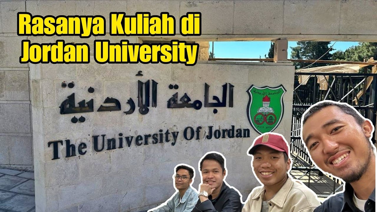 Tour University of Jordan 2023 - keliling kampus di Amman Jordan - YouTube