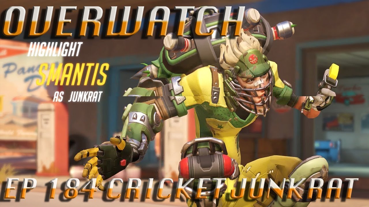 Overwatch Legendary Cricket Junkrat Skin - Multiplayer Gameplay EP 184 ...