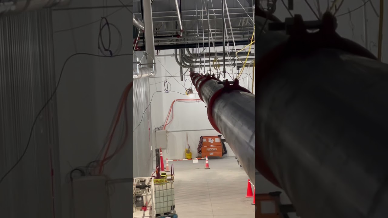 New 8” bulk main pipe install - YouTube