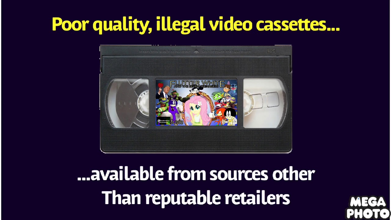 VHS piracy warning (flutter white and the seven teenagers variant ...