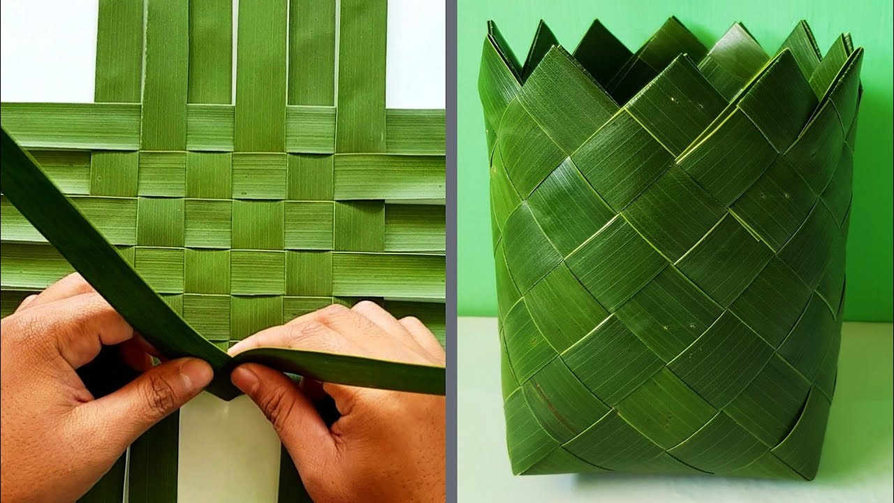 How It s Made Coconut Leaf Square Basket YouTube how-it-s-made-coconut-leaf-square-basket-youtube