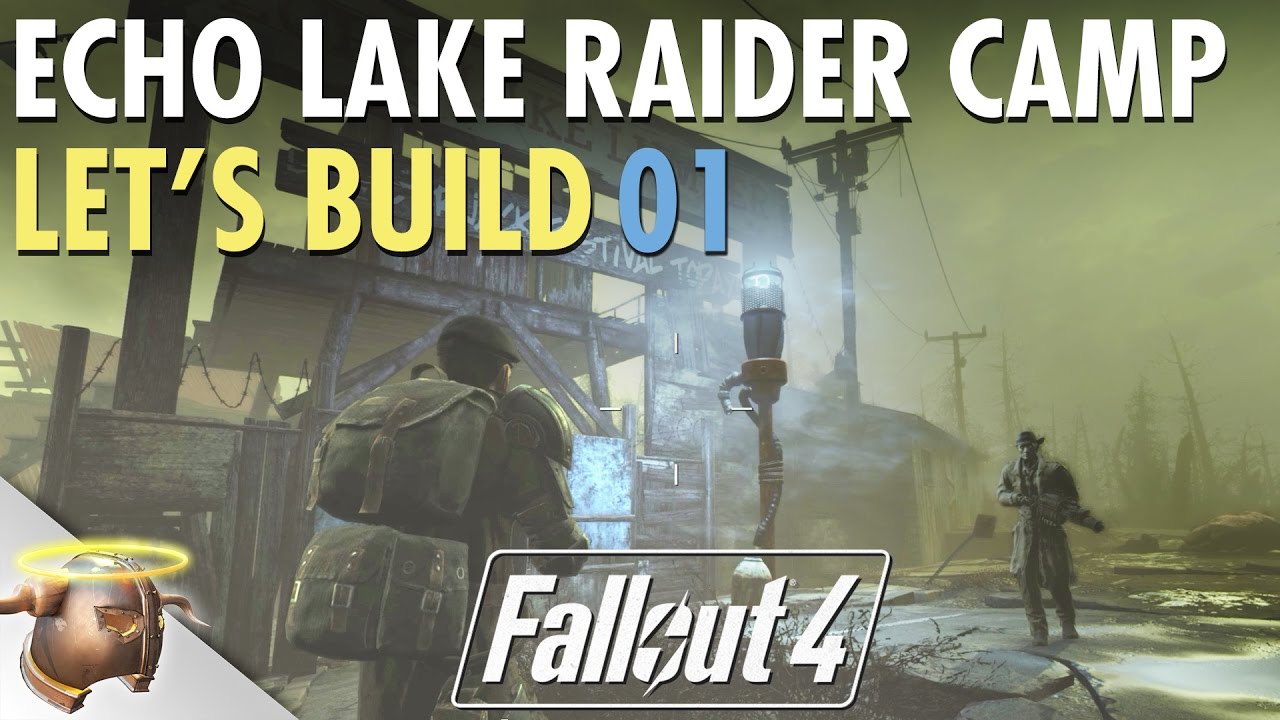 Fallout 4 Creation Kit settlement mod Let's Build project: Echo Lake ...